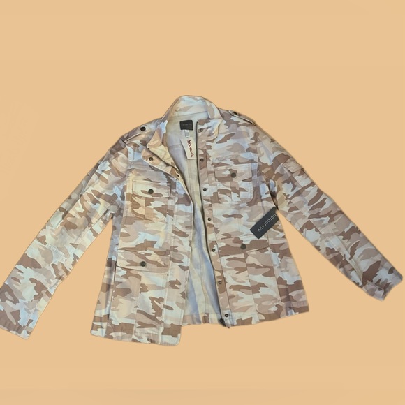 Harper & Liv | Jackets & Coats | Newcamo Print Flop Pocket Womens ...